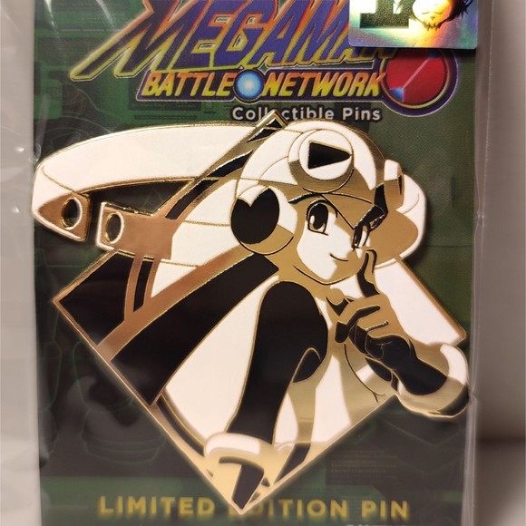 Capcom | Jewelry | Mega Man Battle Network Roll Exe Enamel Pin Official ...